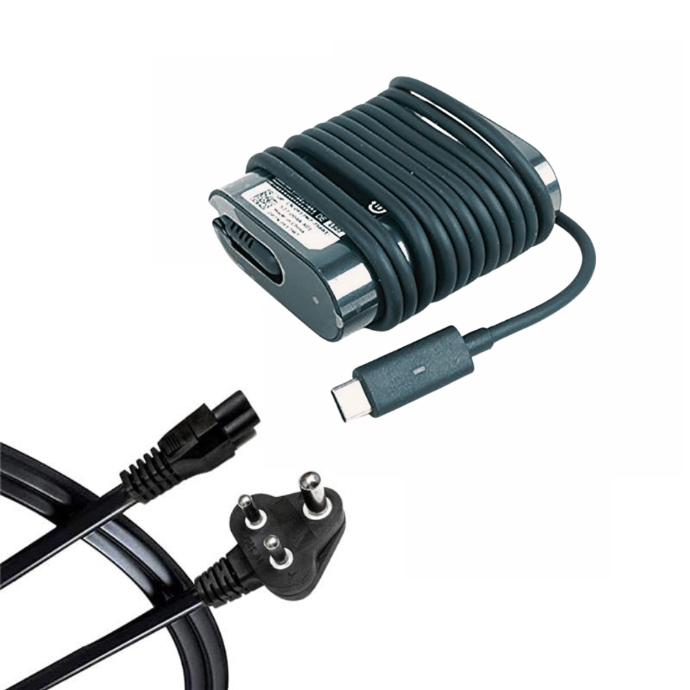 Dell Original 30W 20V USB Type C Pin Laptop Charger Adapter - tpstech.in