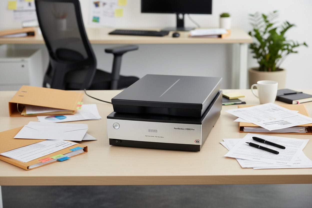 Epson Perfection V850 Pro Flatbed Photo Scanner 6400 DPI - tpstech.in