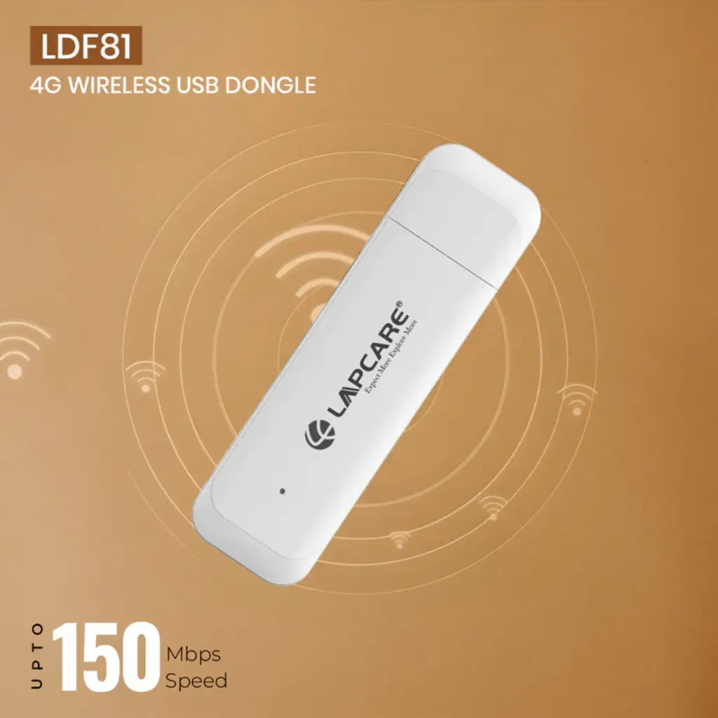 Lapcare LDF81 LOIODF9039 4G Wireless USB Dongle Connect Up to 10 Devic ...