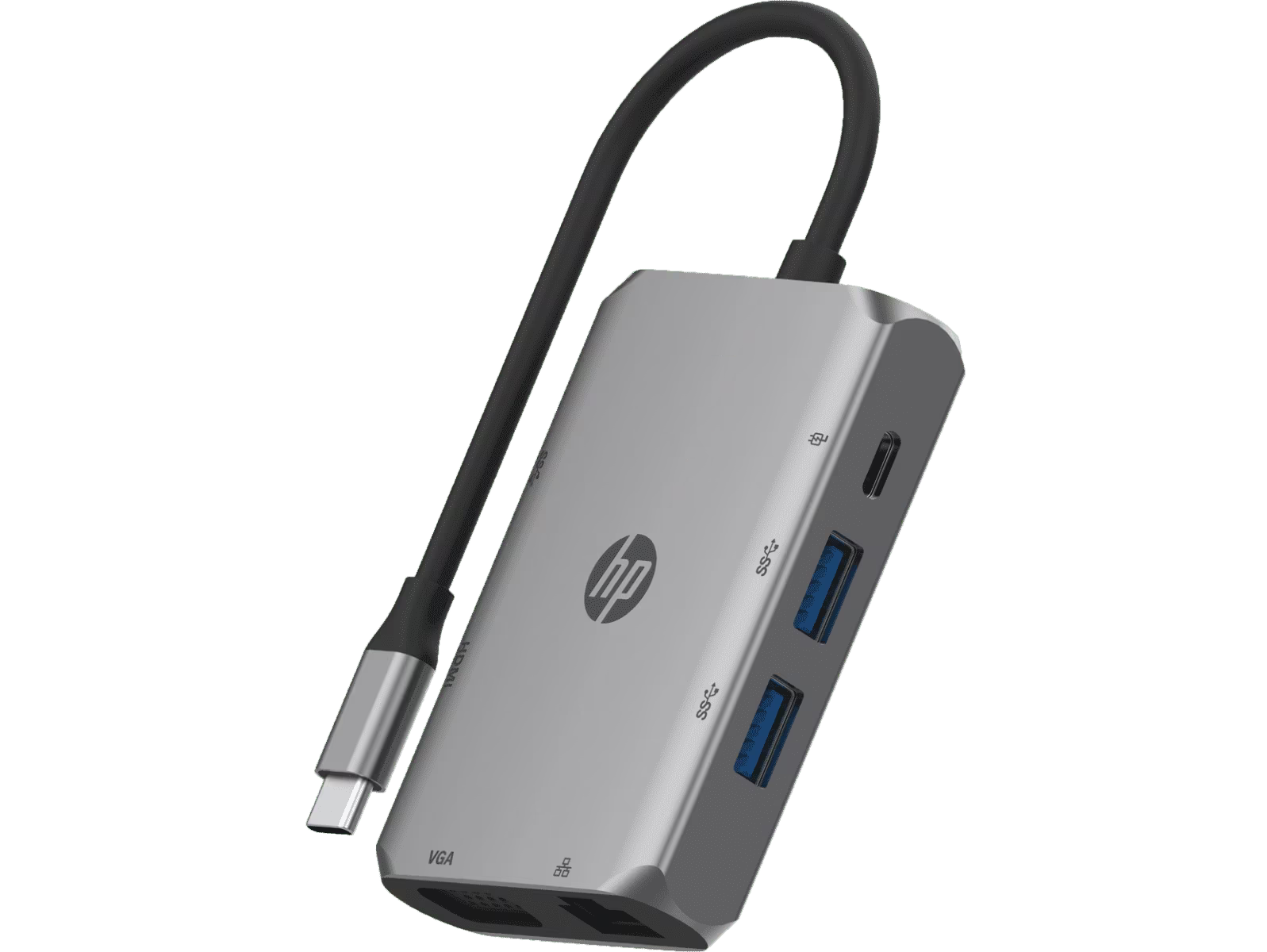HP USB-C 7in1 Multiport Hub - tpstech.in
