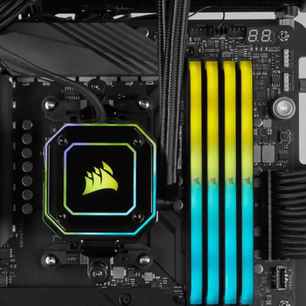 Corsair Vengeance RGB RS 64GB DDR4 RAM 3600MHz CL18 Desktop Memory ...