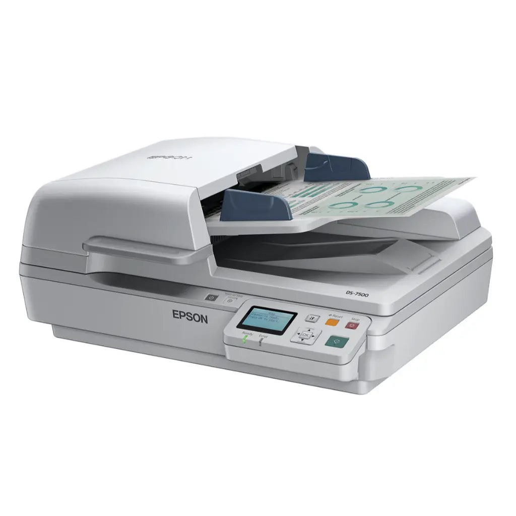 Epson WorkForce DS-7500 A4 Duplex Flatbed Scanner with ADF - tpstech.in