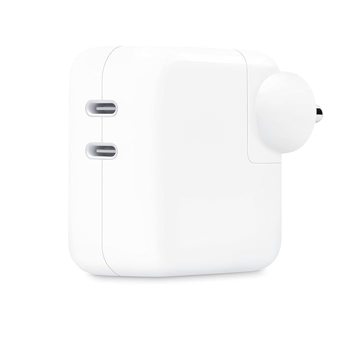 Apple OEM 35W Dual USB-C Port Laptop Charger Adapter - tpstech.in