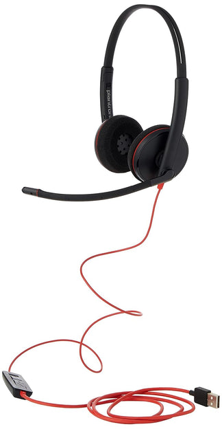 Plantronics Blackwire C3220 USB-A Stereo Headset with Mic - tpstech.in