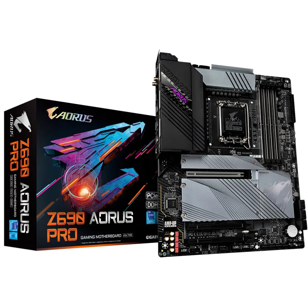 Gigabyte Z690 AORUS PRO Wi-Fi 6 Intel Z690 LGA1700 DDR5 ATX Motherboar ...