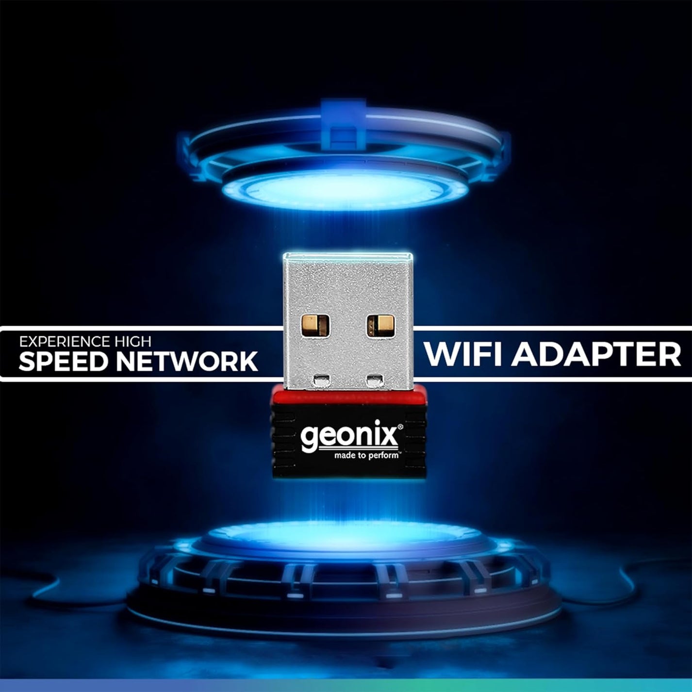 GEONIX Mini USB 2.0 Wi-Fi Wireless Network Adapter - tpstech.in