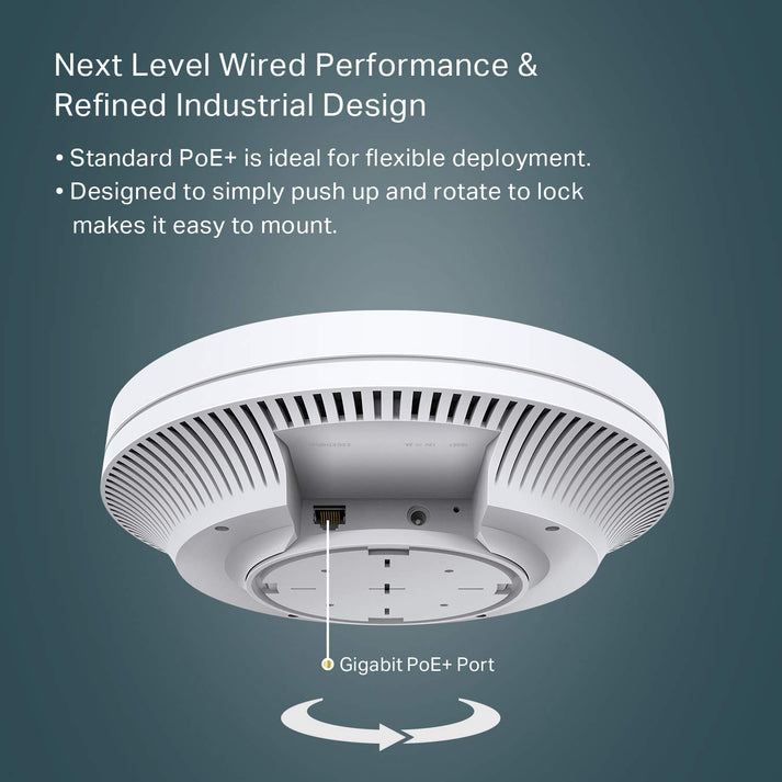TP-Link EAP610 Indoor Ceiling Mount WiFi 6 Access Point - tpstech.in