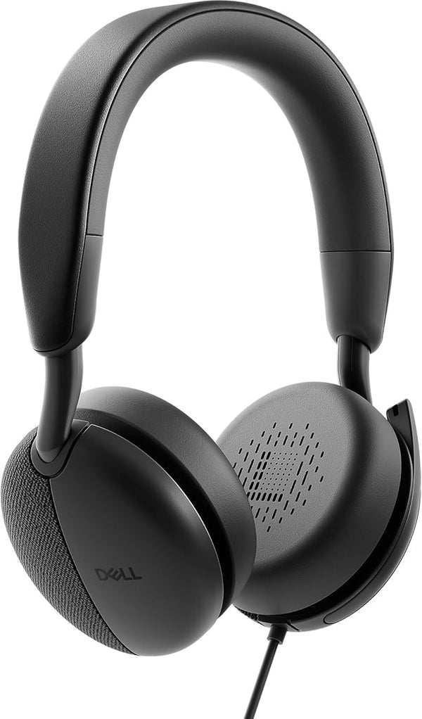 Dell Pro WH5024 Wired ANC Headset with Microphone (Black) - tpstech.in