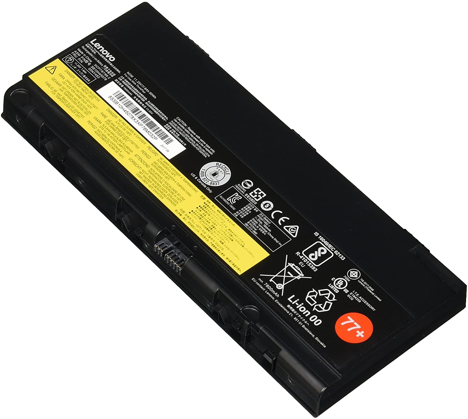 Lenovo 01AV495 Original OEM 48Whr 4342mAh 11.25V Laptop Battery ...
