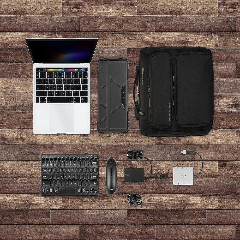 Targus Compact Multi Device Bluetooth Antimicrobial Keyboard Black