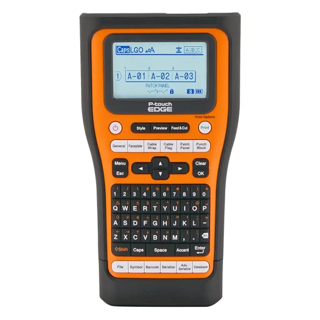 Brother PT-E560BT-VP Professional Label Printer for Electricians ...