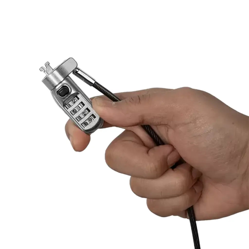 Cadyce CA-NANOCLK Keyed Nano Security Cable Lock 2M - tpstech.in