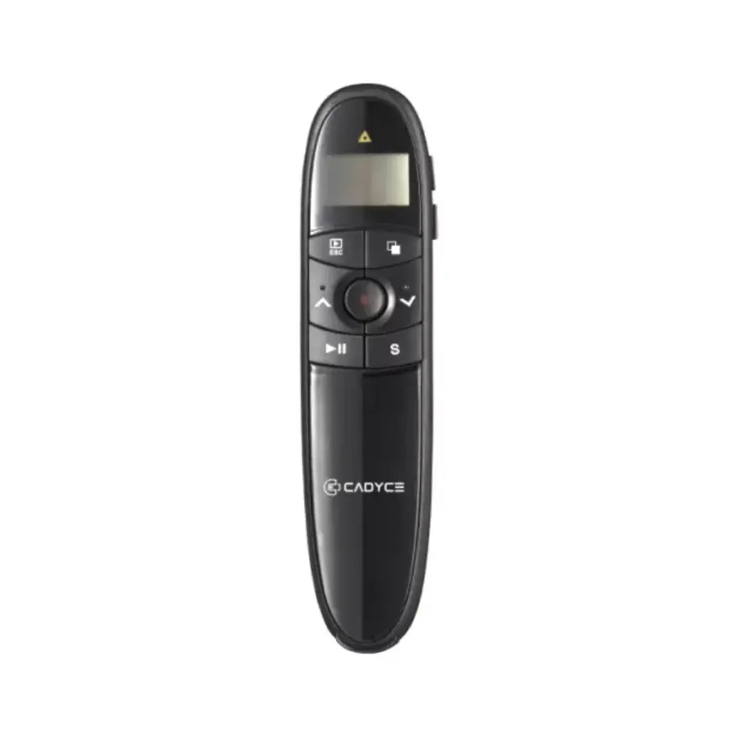 Cadyce CA-XWP Wireless Presenter with LCD Display Red Laser Pointer ...
