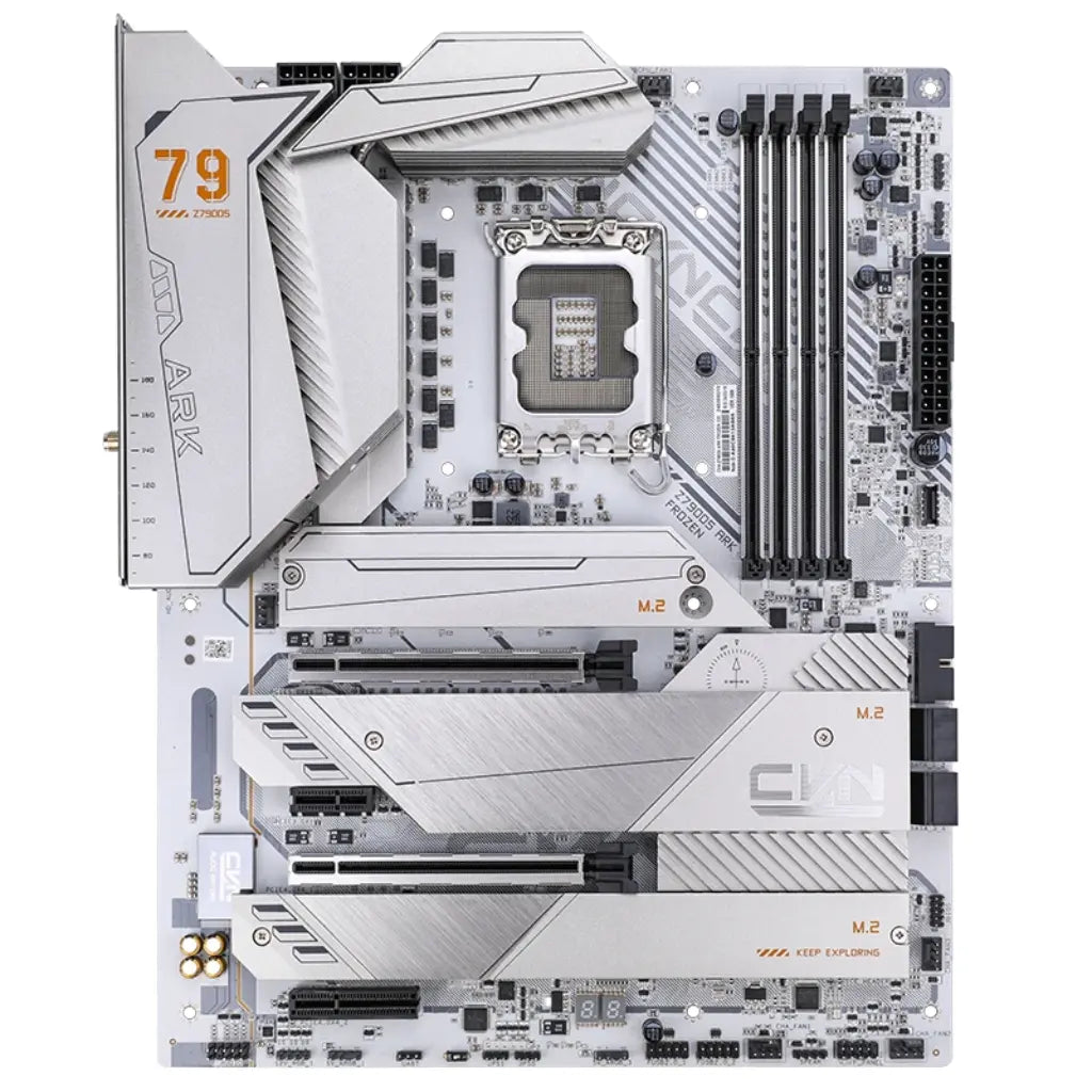 Colorful CVN Z790D5 ARK FROZEN V20 Z790 LGA1700 DDR5 ATX Motherboard ...