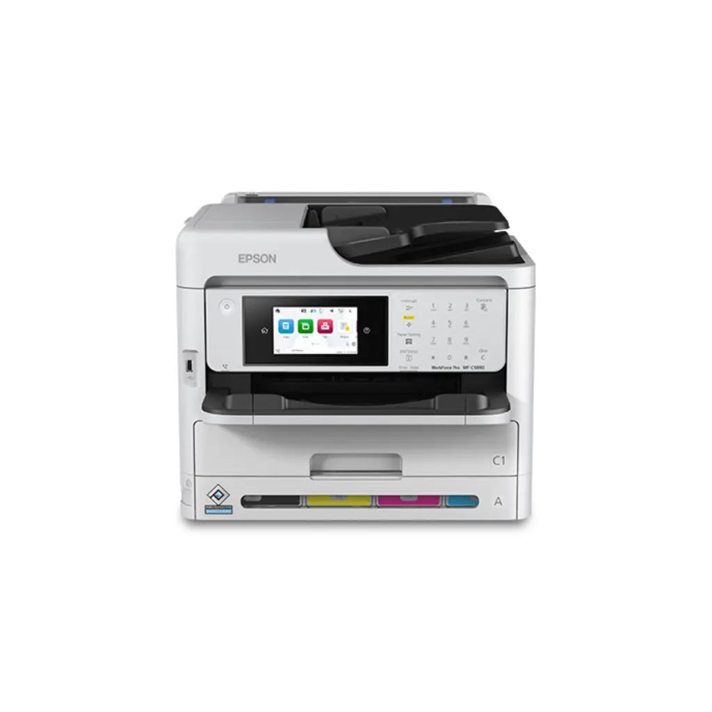 Epson WorkForce Pro WF-C5890 Wireless All-in-One Inkjet Printer ...