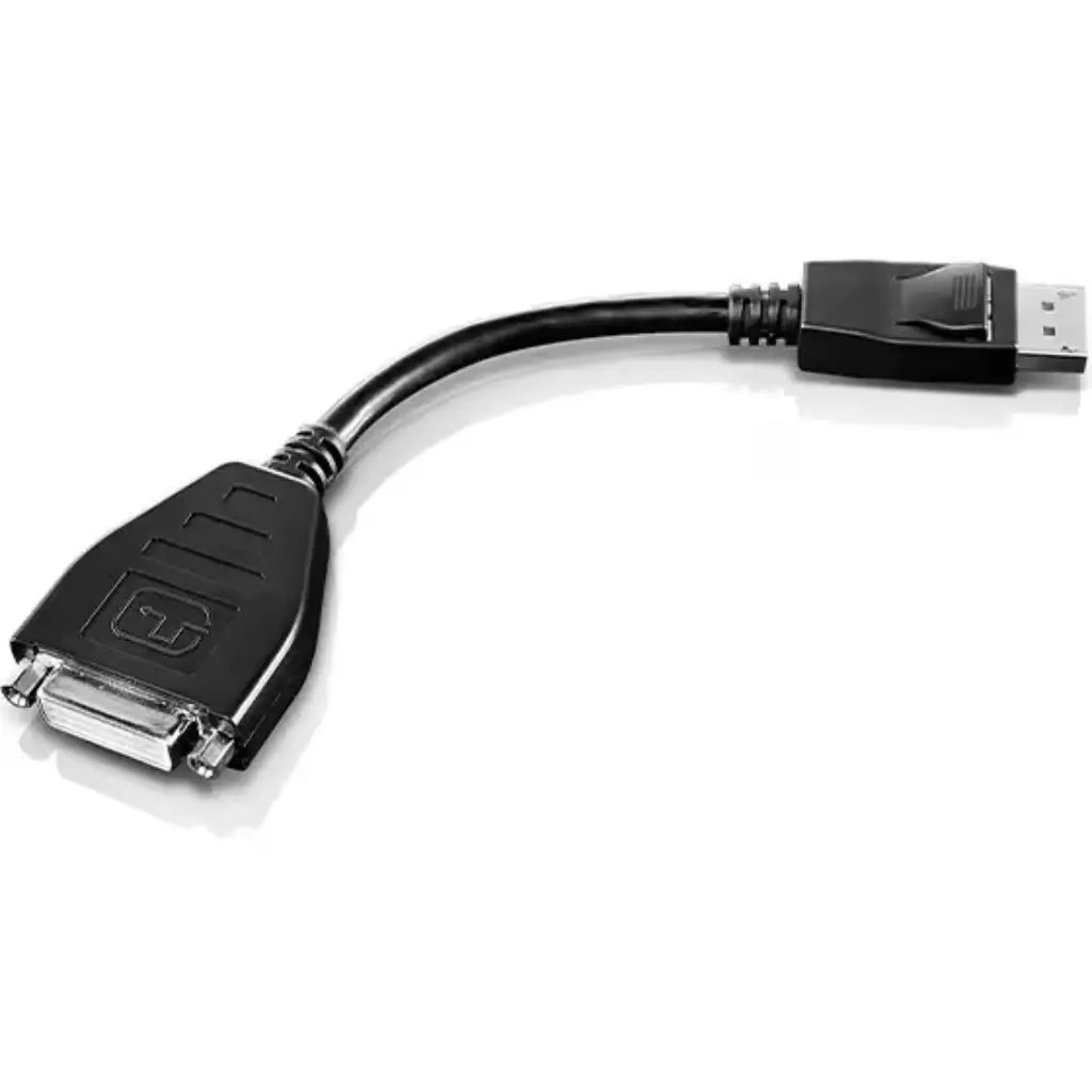 Lenovo DisplayPort to Single-Link DVI-D Digital Monitor Adapter ...