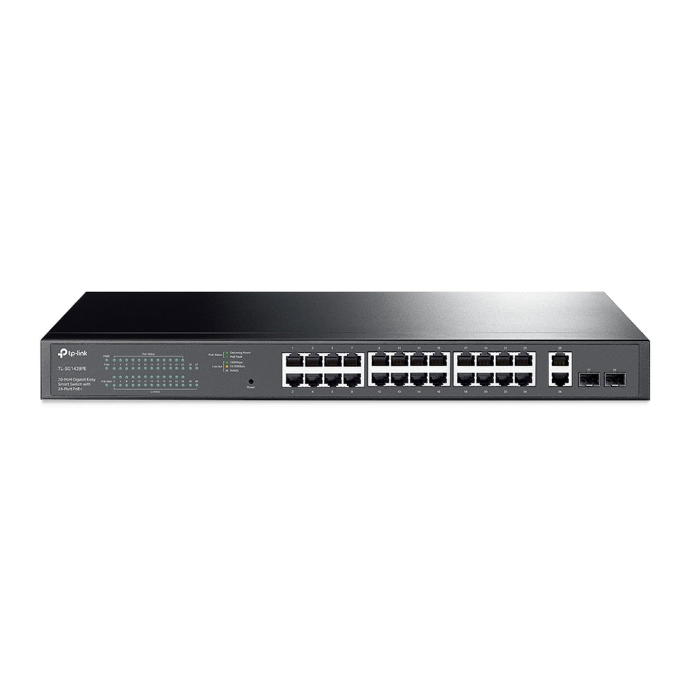 TP-Link TL-SG1428PE 28 Port Gigabit Easy Smart Switch - tpstech.in