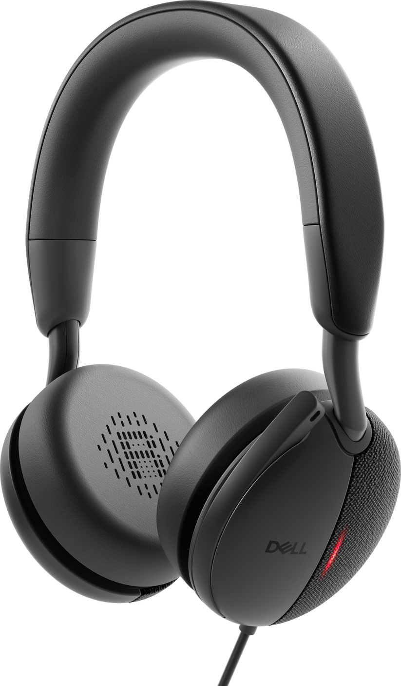 Dell Pro WH5024 Wired ANC Headset with Microphone (Black) - tpstech.in