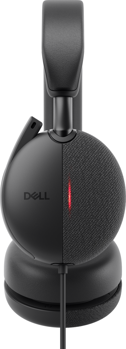 Dell Pro WH5024 Wired ANC Headset with Microphone (Black) - tpstech.in