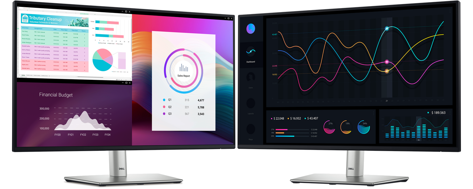 Dell P2725HE 27" 100Hz 1080p FHD IPS USB-C Hub Monitor - tpstech.in
