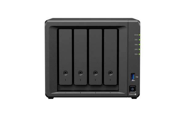 Synology DiskStation DS925+ 4 Bay NAS Enclosure Device - tpstech.in