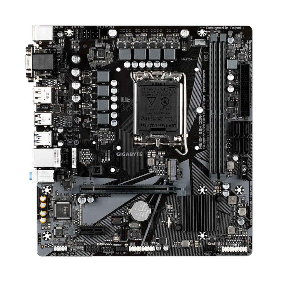 GIGABYTE H610M S2H Intel H610 LGA 1700 M-ATX Motherboard - tpstech.in
