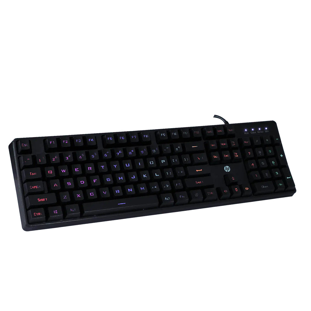 HP K300 Gaming RGB Keyboard Wired USB Desktop Keyboard - tpstech.in