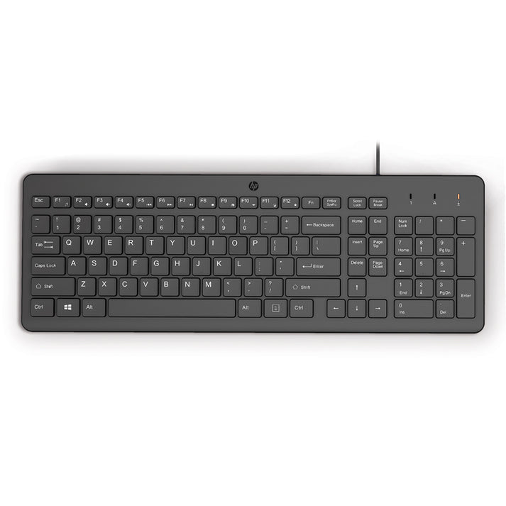 HP 150 Wired Full-Size Keyboard 664R5AA - tpstech.in