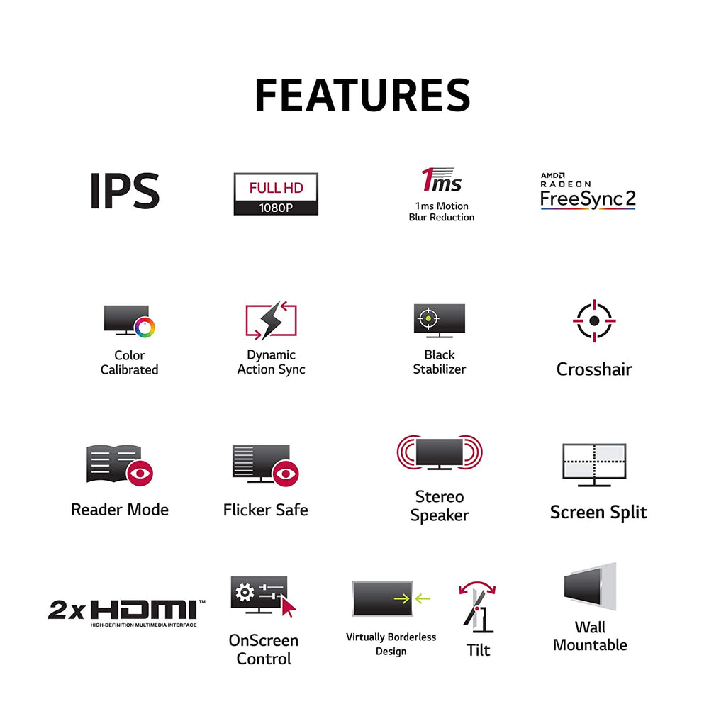 LG 27ML600 27-inch Full-HD IPS Gaming Monitor- tpstech.in