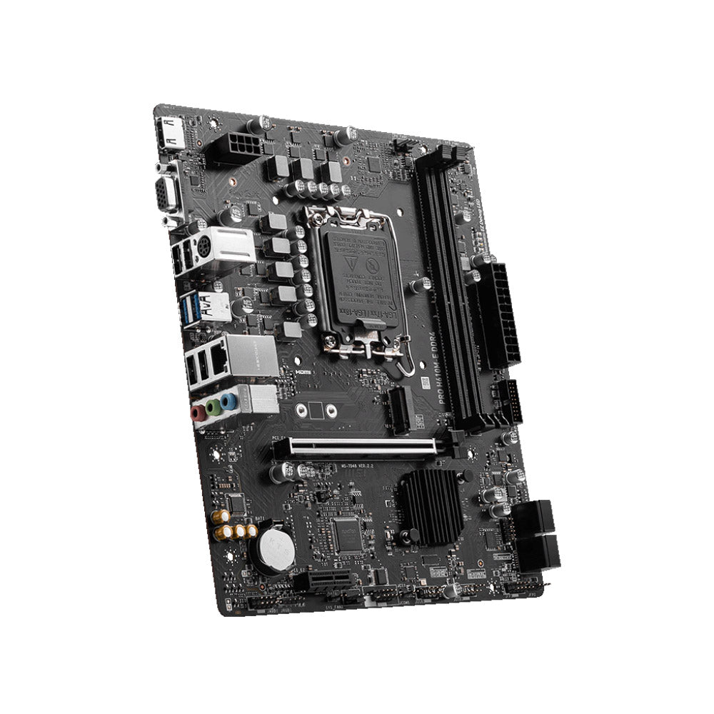 MSI PRO H610M-E DDR4 Intel H610 Micro-ATX Motherboard - tpstech.in