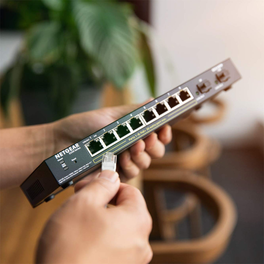 Buy NETGEAR GS310TP 8-Port Gigabit Ethernet Network Hub - TPSTech